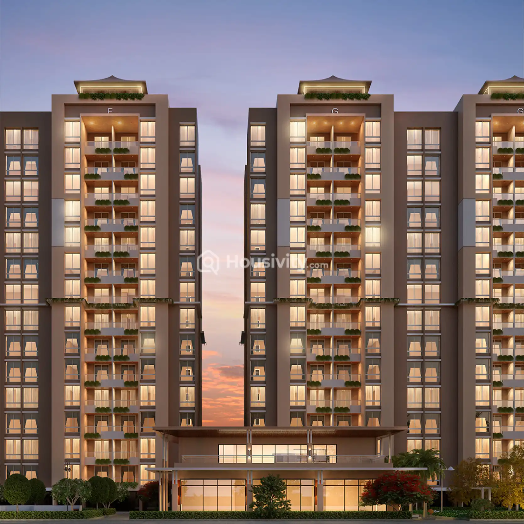 GK Aarcon in Punawale, Pune – 2 BHK Flat by GK Associates | Price ...
