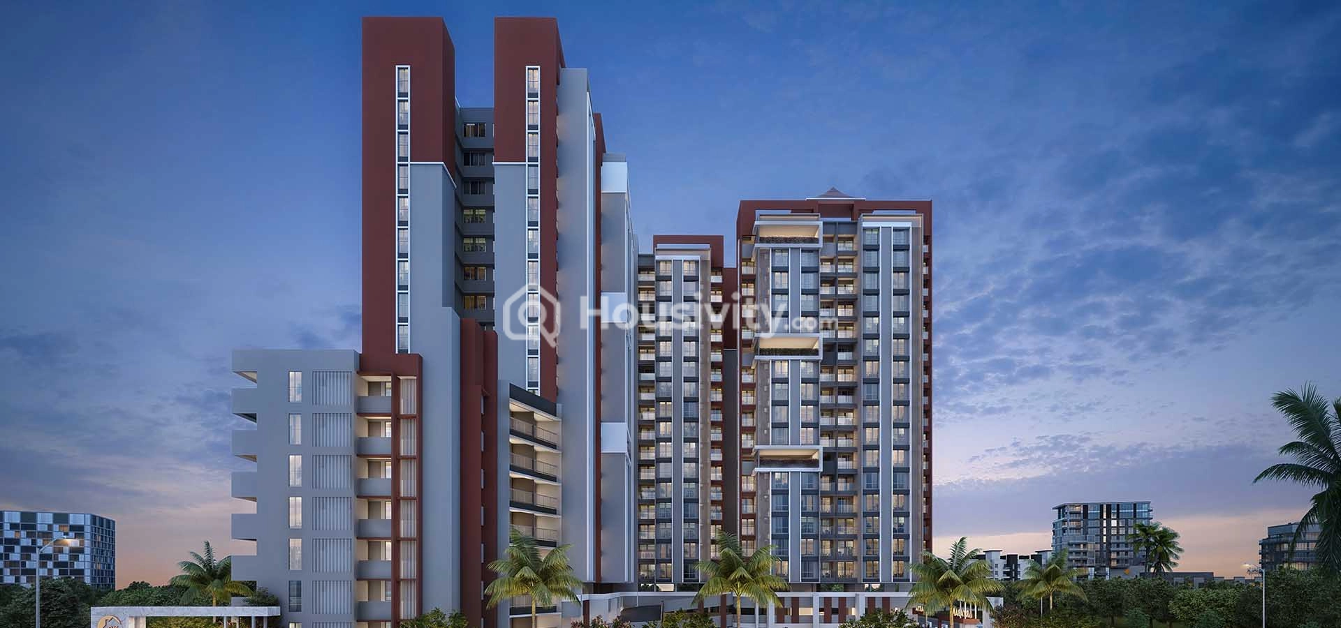 GK Aryaban in Ravet, Pune – 3 BHK Flat by GK Associates | Price ...