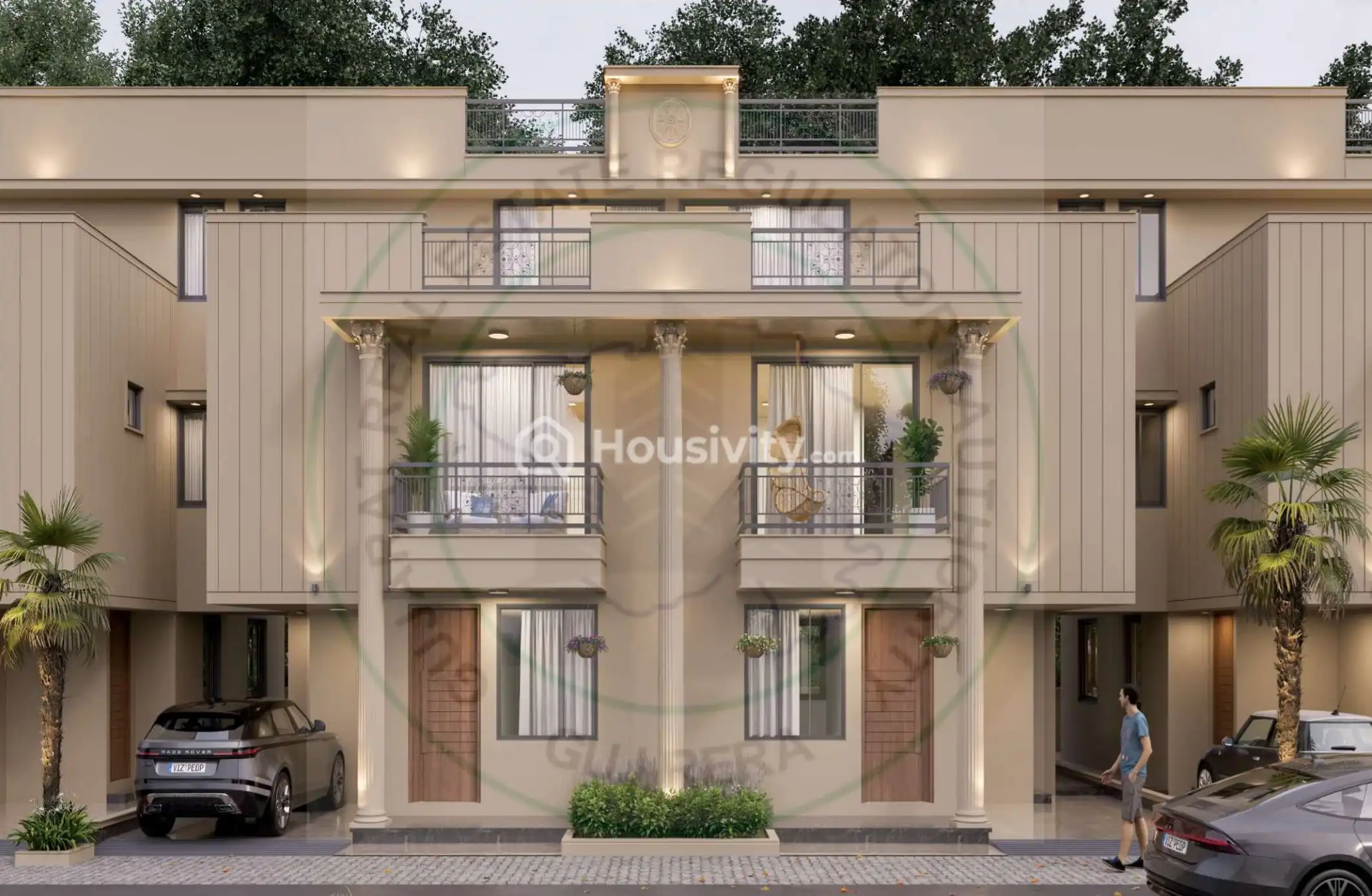 Sarjak Palace in Mansa, Gandhinagar – 3 BHK Bunglow by Shakti Buildcon ...